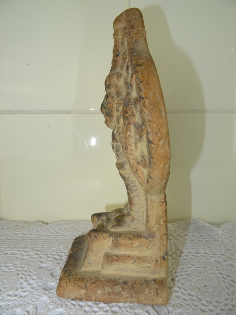 Aardewerk mythologisch beeld Mexico - Curiosa en Kunst.nl