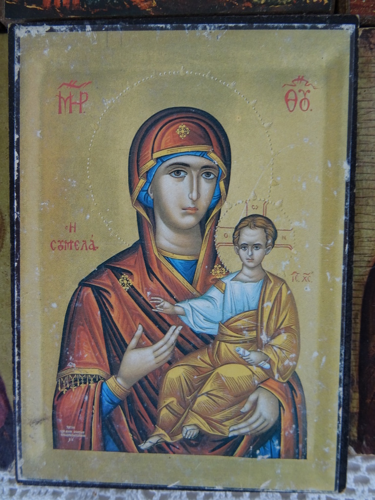 Collectie Heilige Maria iconen - Curiosa en Kunst.nl