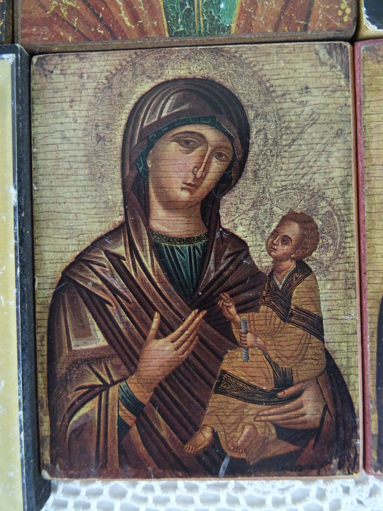 Collectie Heilige Maria iconen - Curiosa en Kunst.nl