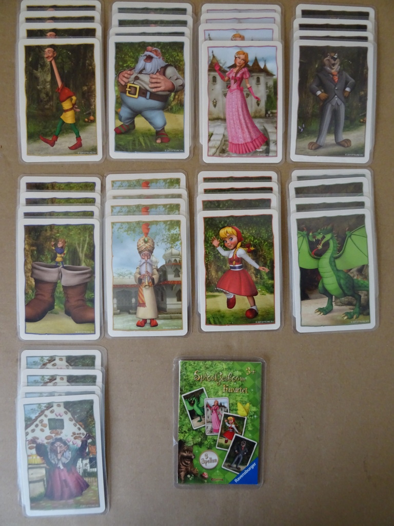 Ravensburger Efteling Sprookjesboom kwartet - Curiosa en Kunst.nl